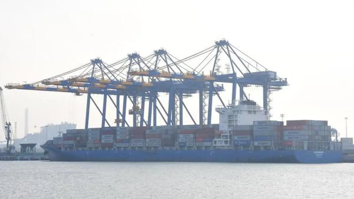 Maersk vessel docks at Ennore port - The HinduBusinessLine
