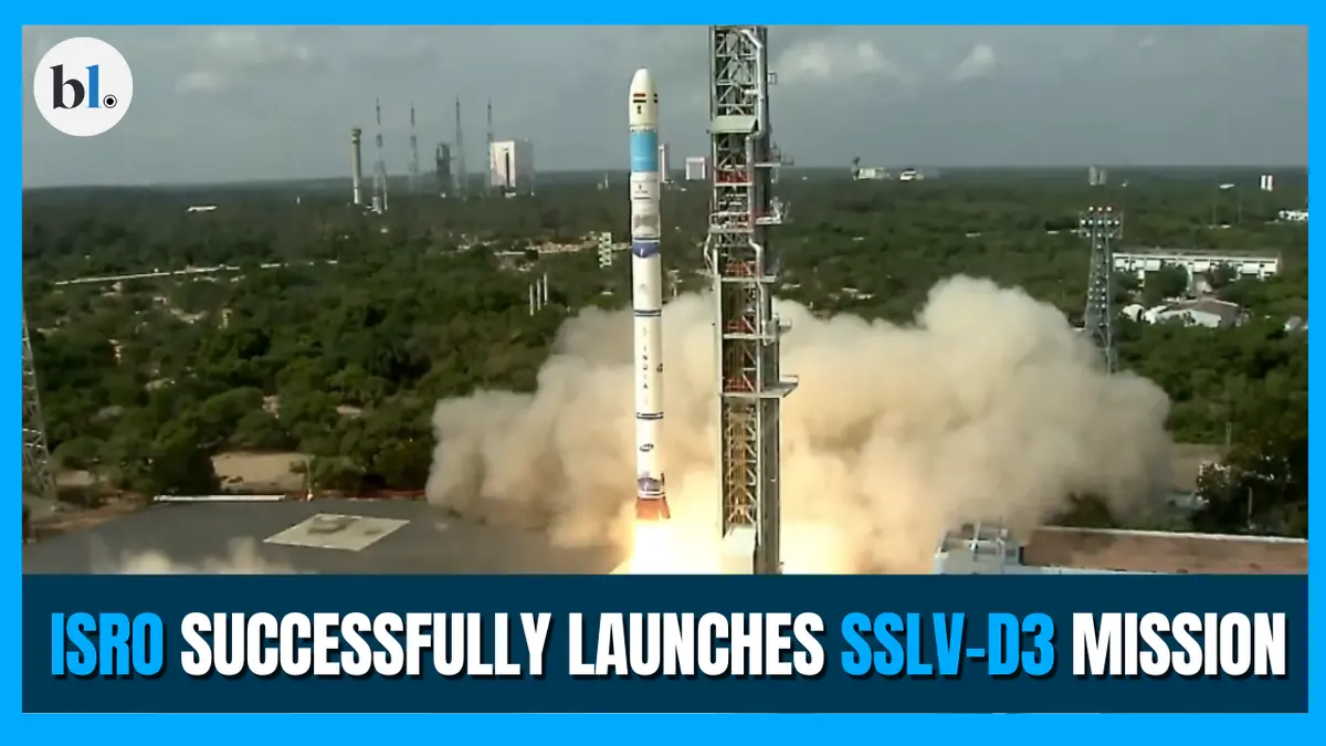 ISRO Successfully Launches SSLV-D3 Mission - The HinduBusinessLine
