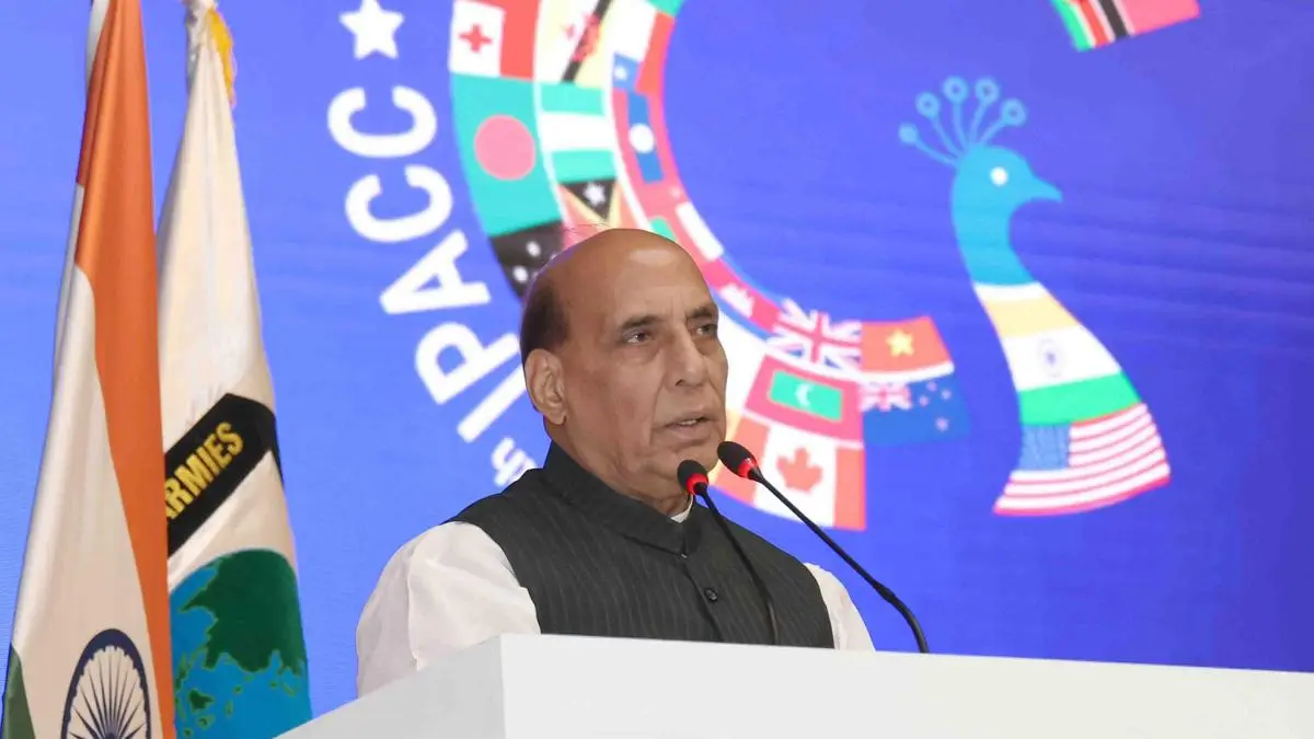 Indo Pacific facing complex web of security challenges: Rajnath Singh - The Hindu BusinessLine