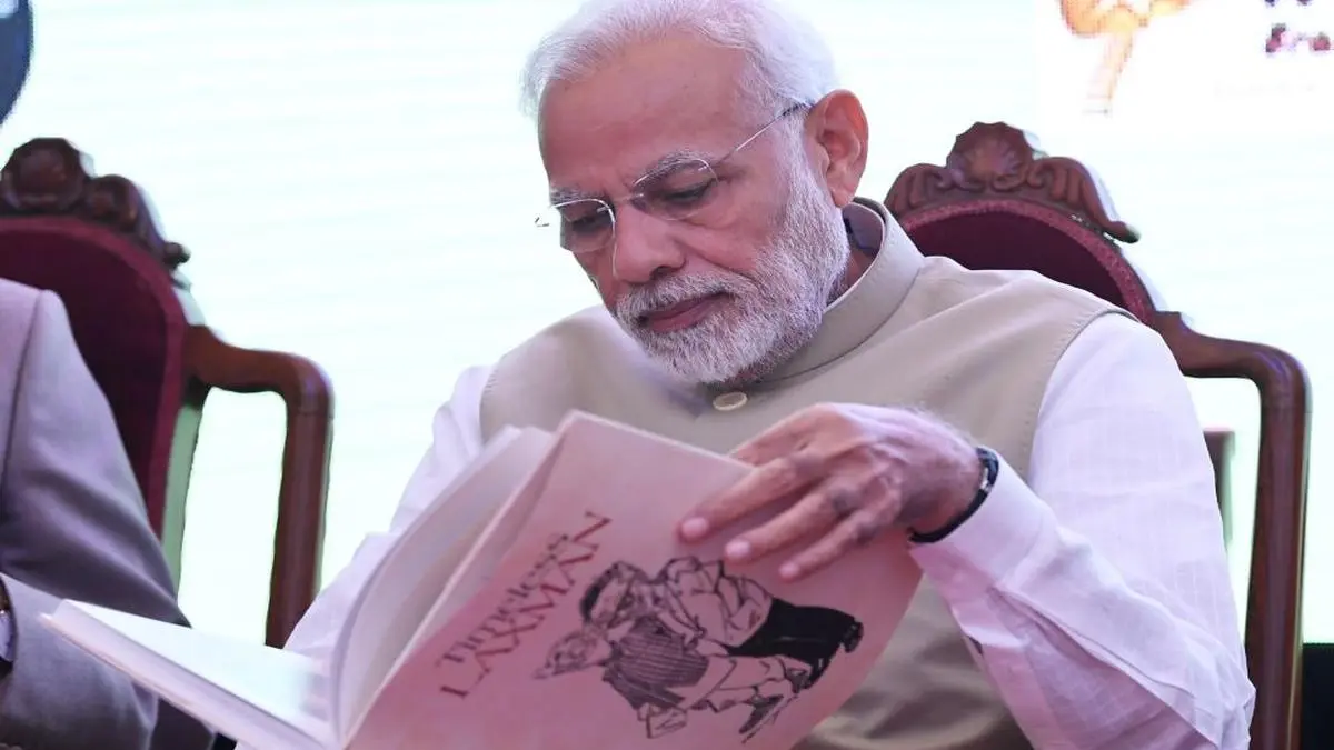 Cartoons don’t hurt, they have healing power: Modi - The HinduBusinessLine