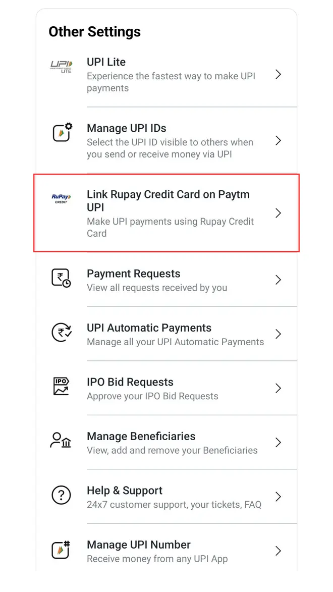 RuPay Credit Card on UPI: How to link credit card with Paytm - The ...