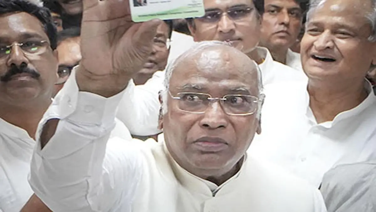 Mallikarjun Kharge on his way to the finish line - The Hindu BusinessLine