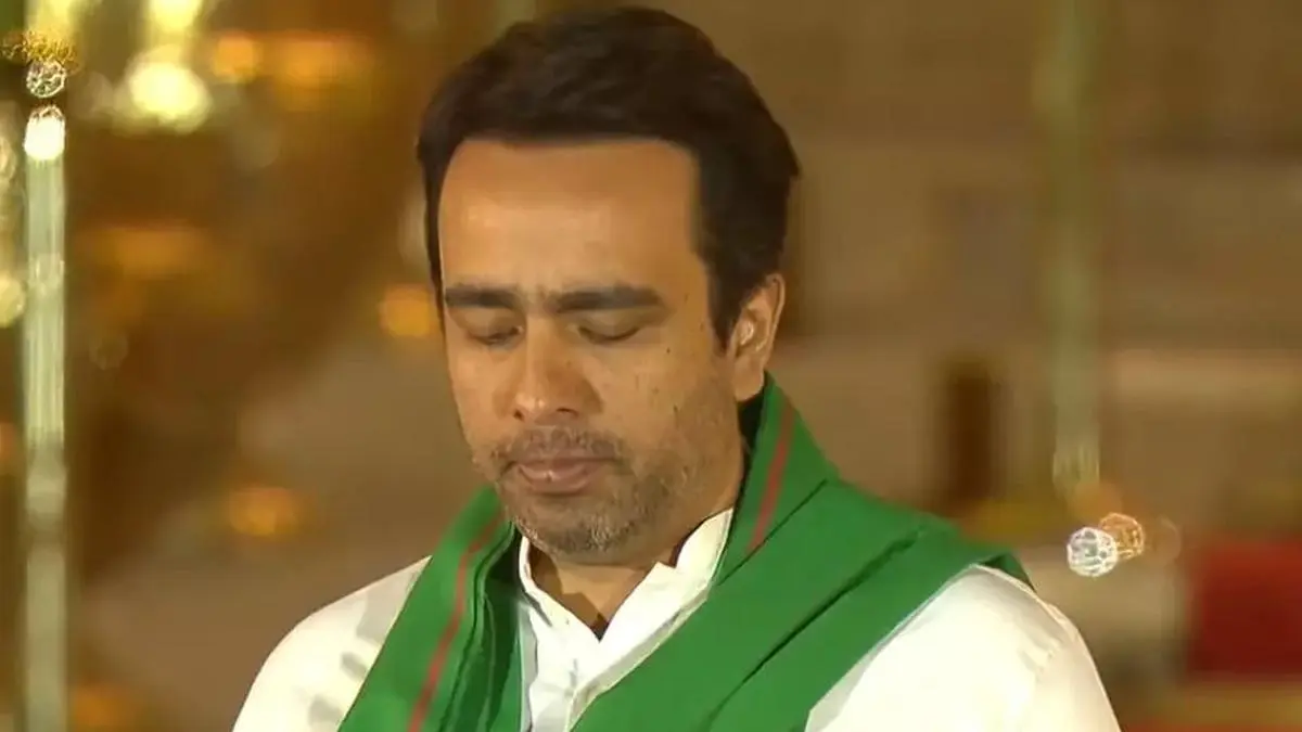 Jayant Chaudhary, once BJP rival, joins Modi’s cabinet as Union ...