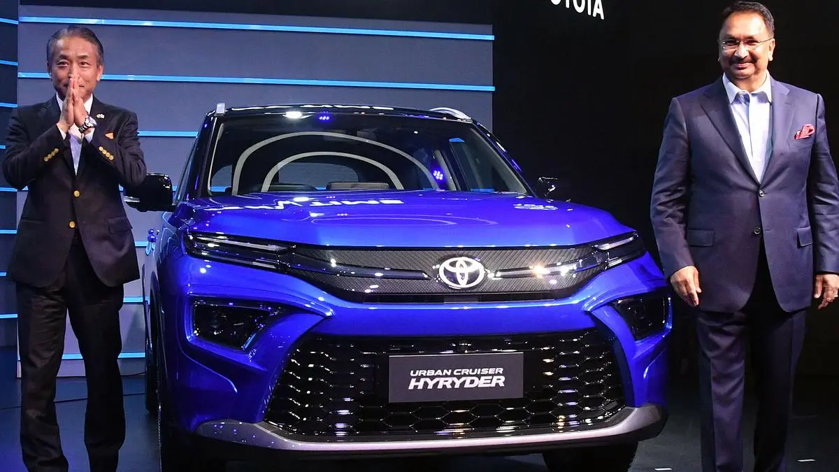 Toyota unveils mid-size SUV Urban Cruiser Hyryder - The HinduBusinessLine