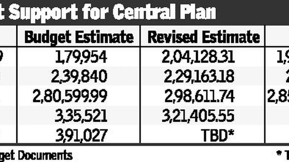 Govt may further lower budget support to Central plan - The Hindu ...