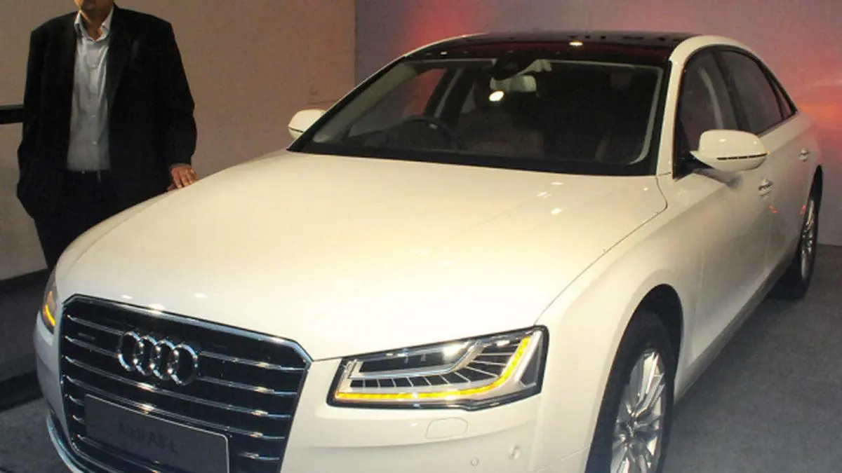 Audi 8L launched in Hyderabad - The HinduBusinessLine
