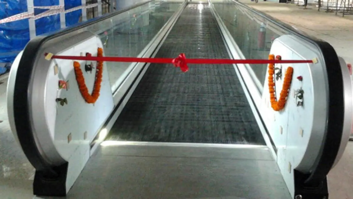 Kone Elevators installs pit-less autowalk in Mumbai airport - The ...