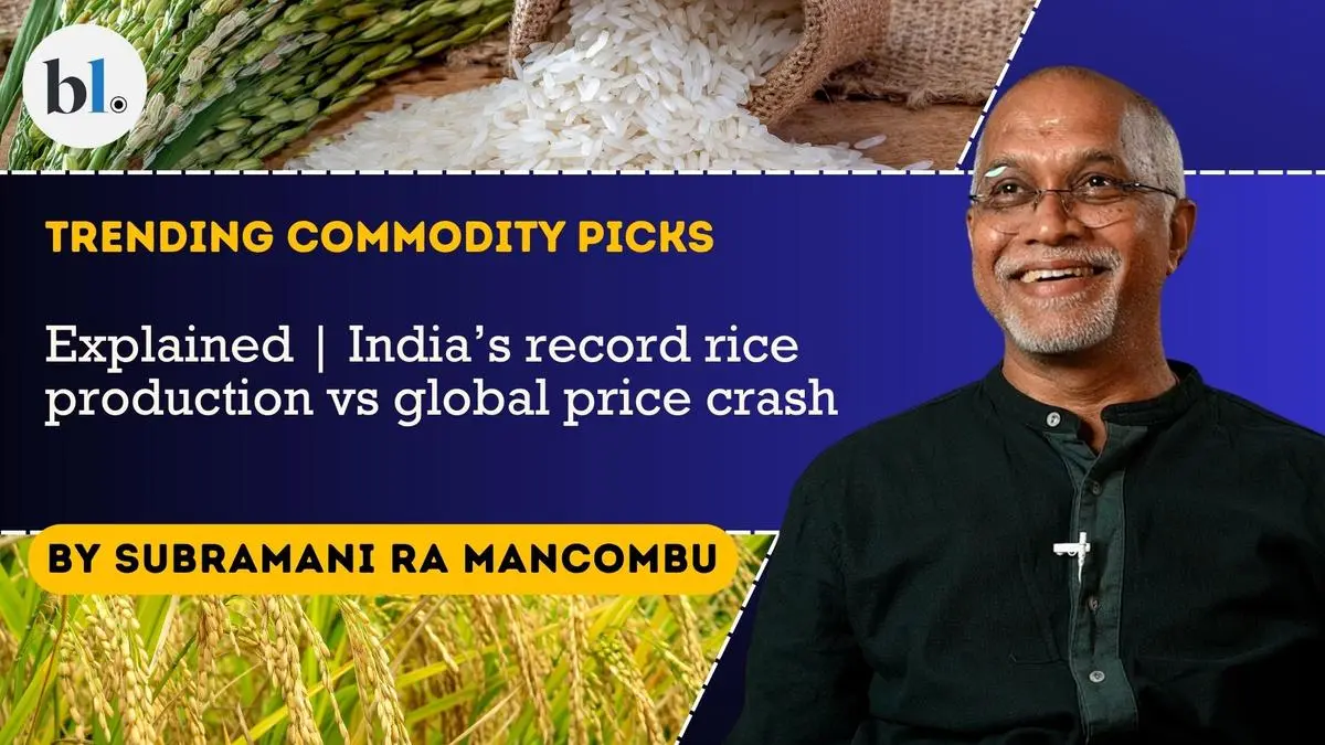 Explained | India’s record rice production vs global price crash - The ...