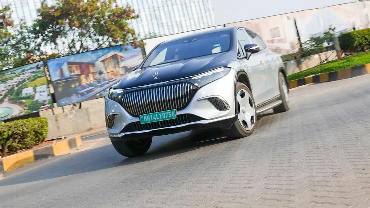 Mercedes-Maybach EQS 680 SUV: King-size electric throne - The ...